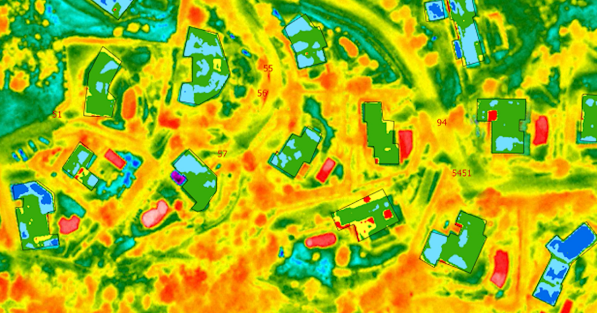 Votre maison est-elle bien isolée ? Une cartographie thermique de la ...