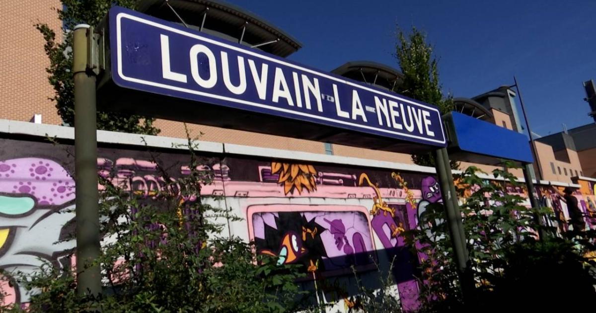 Plus de 150 mètres de street art à la gare de Louvain-la-Neuve ! | TVcom