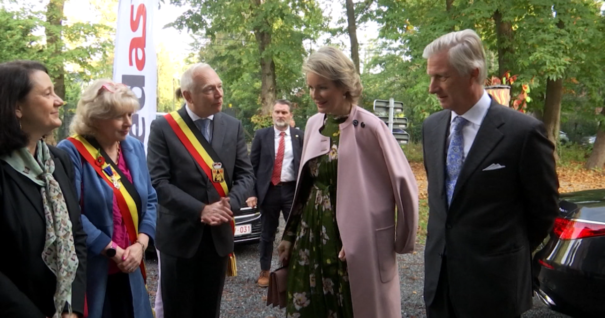 Visite royale au centre d'accueil Fedasil de Rixensart | TVcom